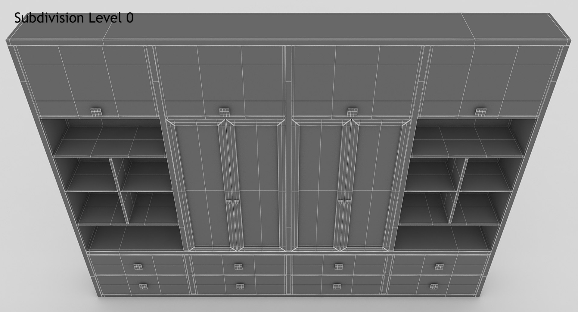 3d Bookcase