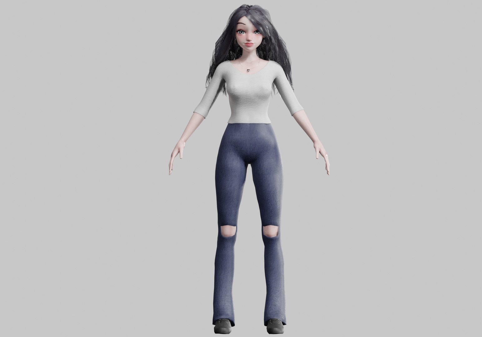 Beautiful Pretty Woman V28343 3D Model - TurboSquid 2277140