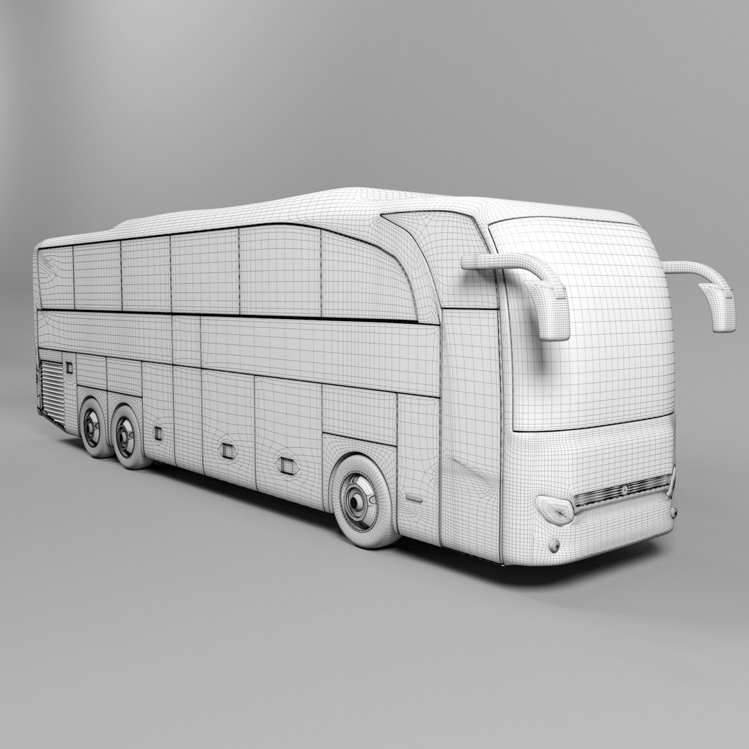 Bus Mercedes Benz 3D Model - TurboSquid 1467999