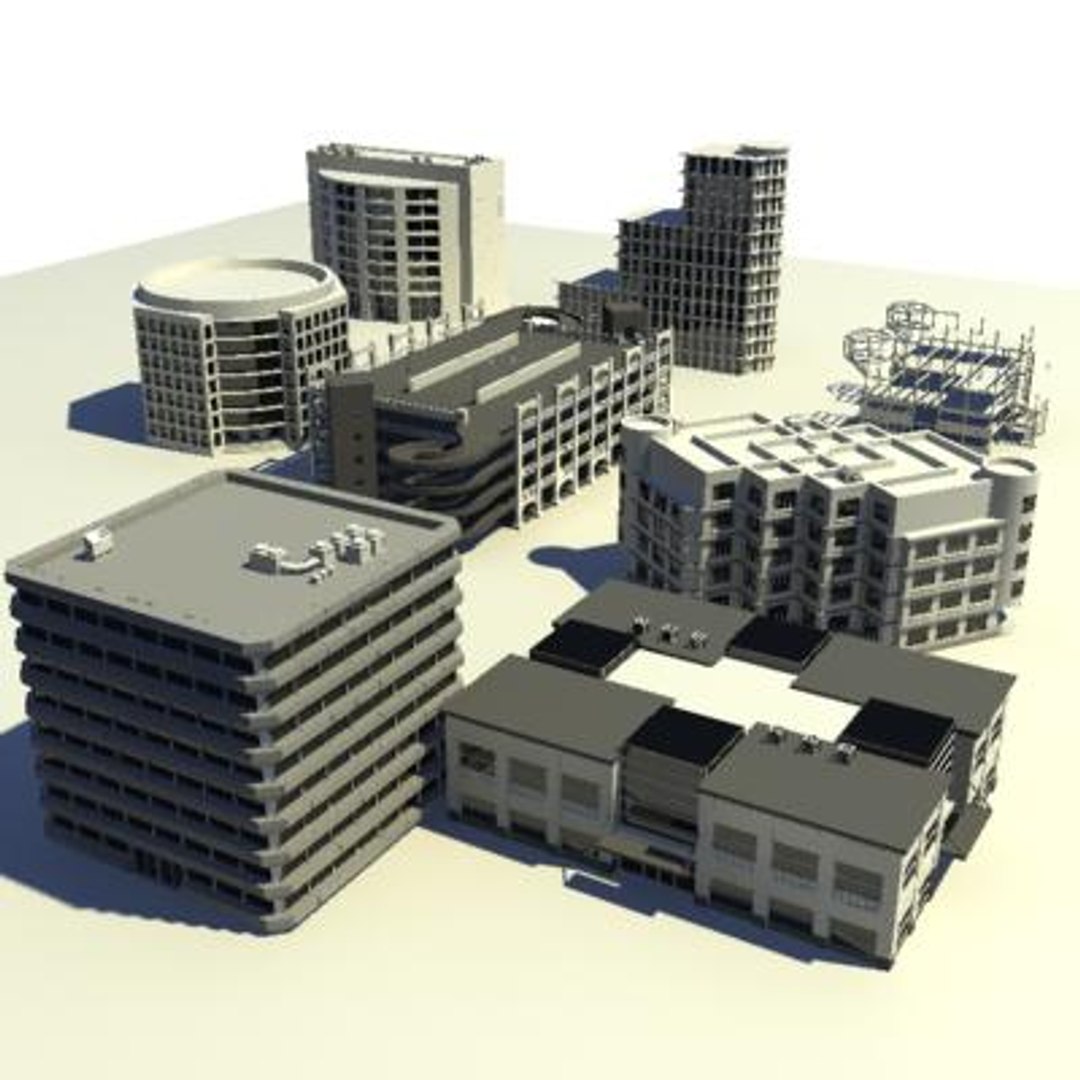 3d skyscraper building model
