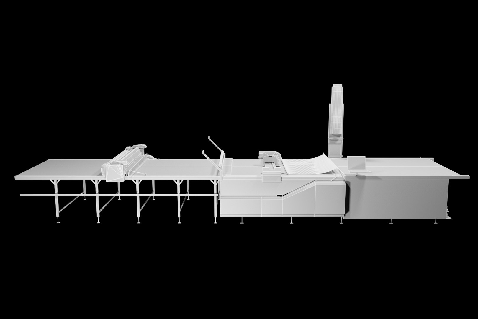 3D Industrial Machine Model - TurboSquid 2001655