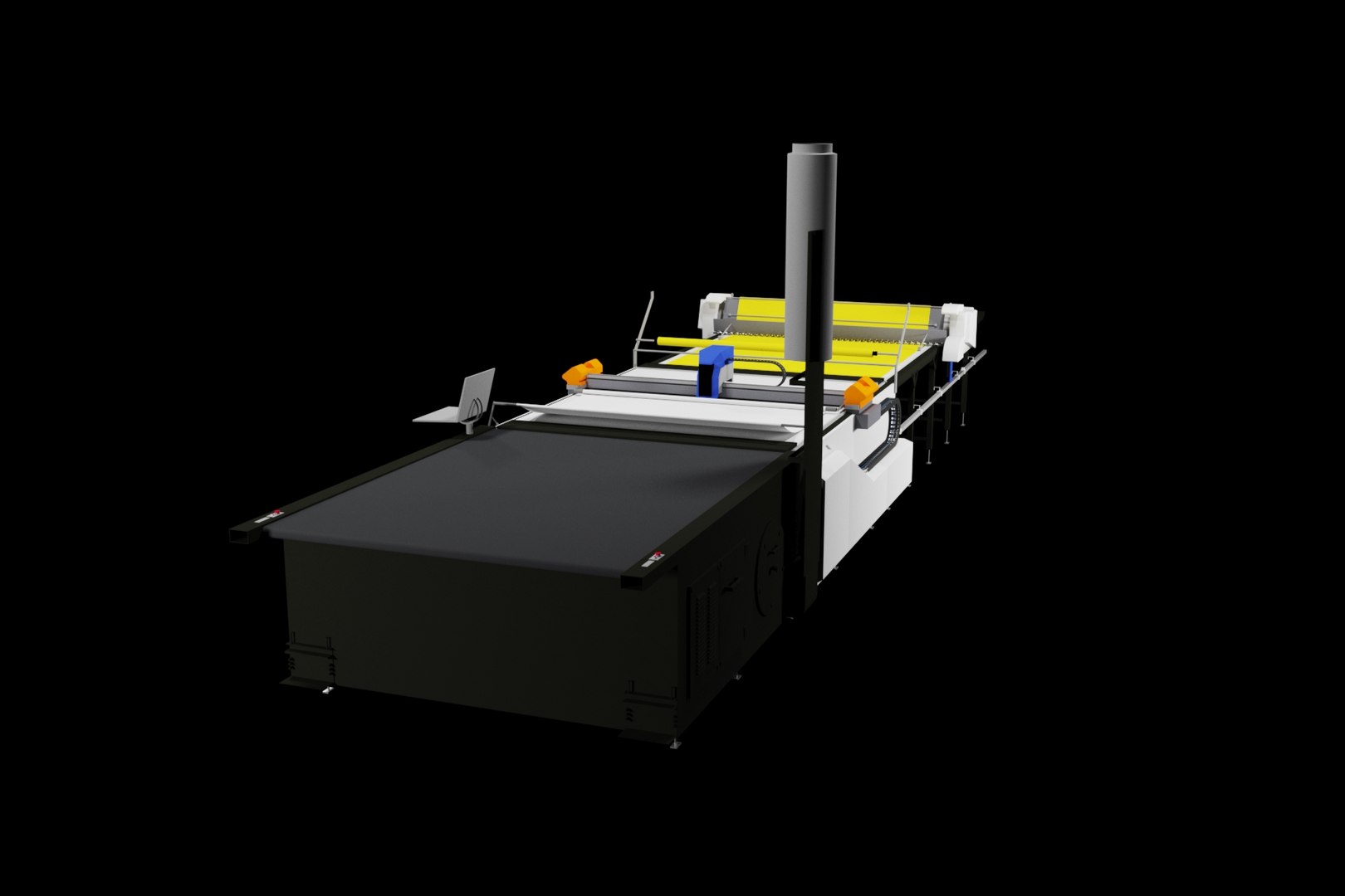 3D Industrial Machine Model - TurboSquid 2001655