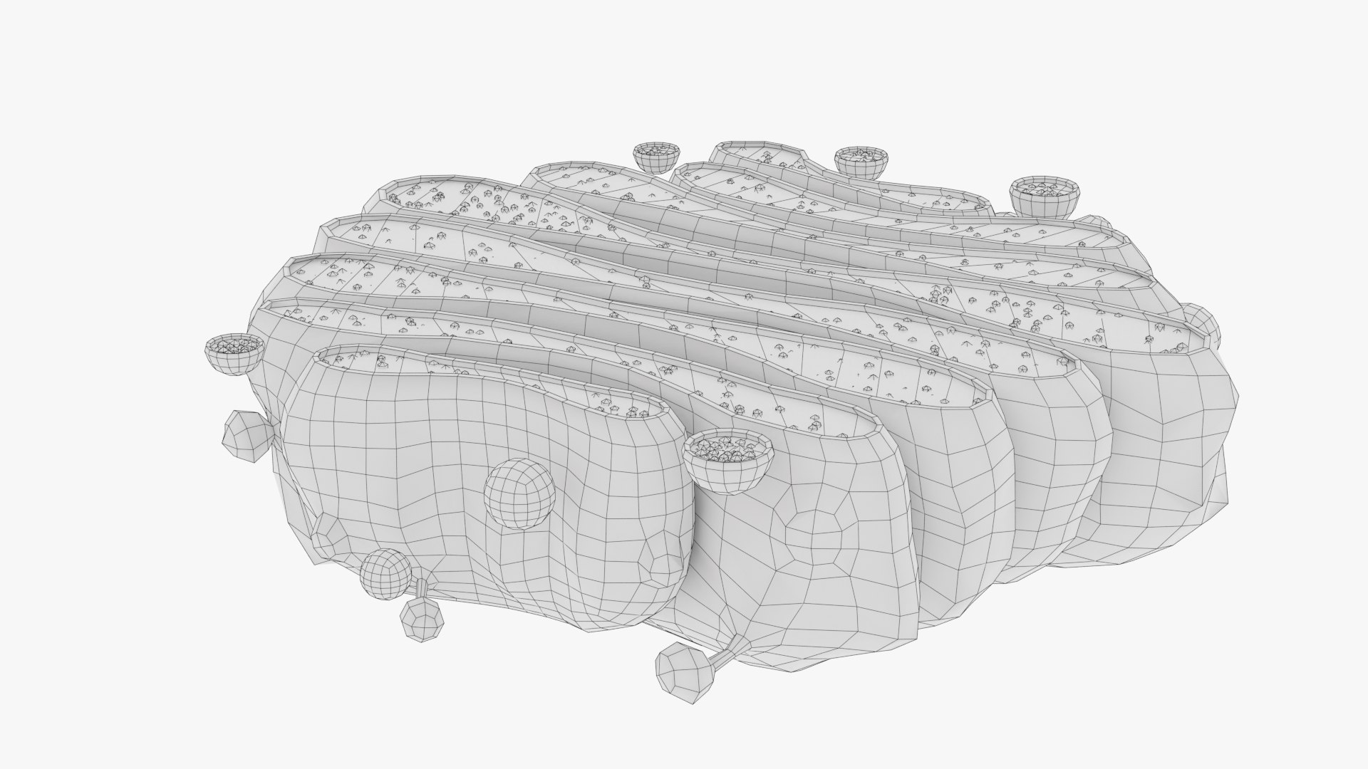 3D Golgi Apparatus Model - TurboSquid 1963101