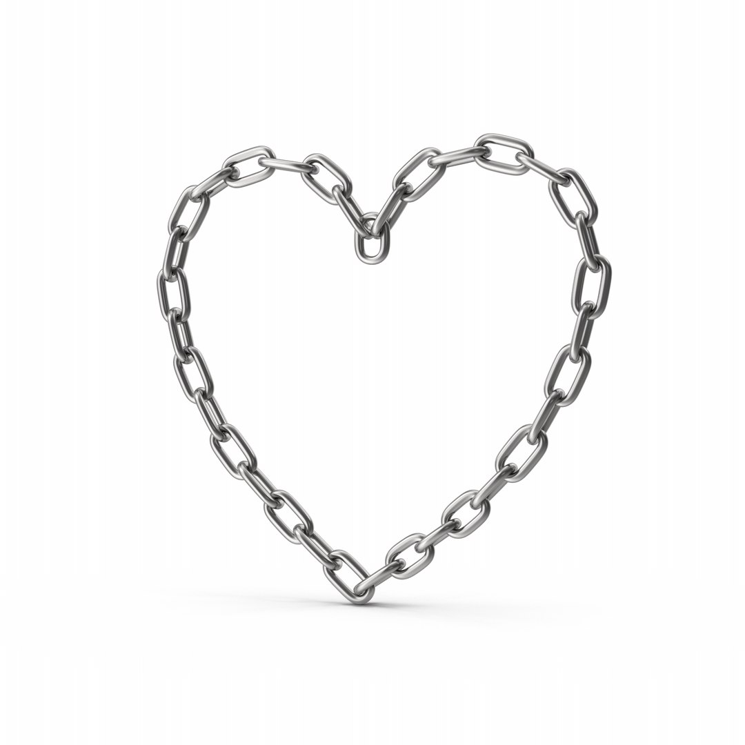 3D Chain Heart - TurboSquid 2021980