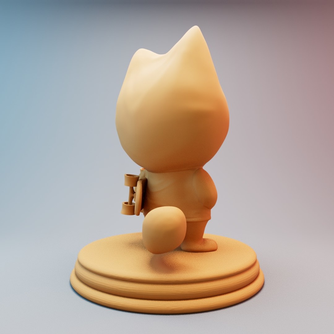 Skater Cat 3D Model - TurboSquid 1958328