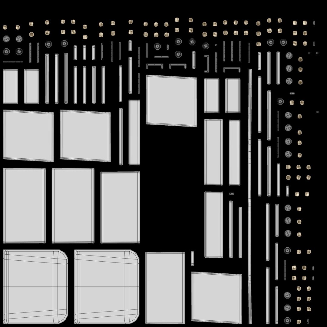 Makeup Table Model - TurboSquid 1856014