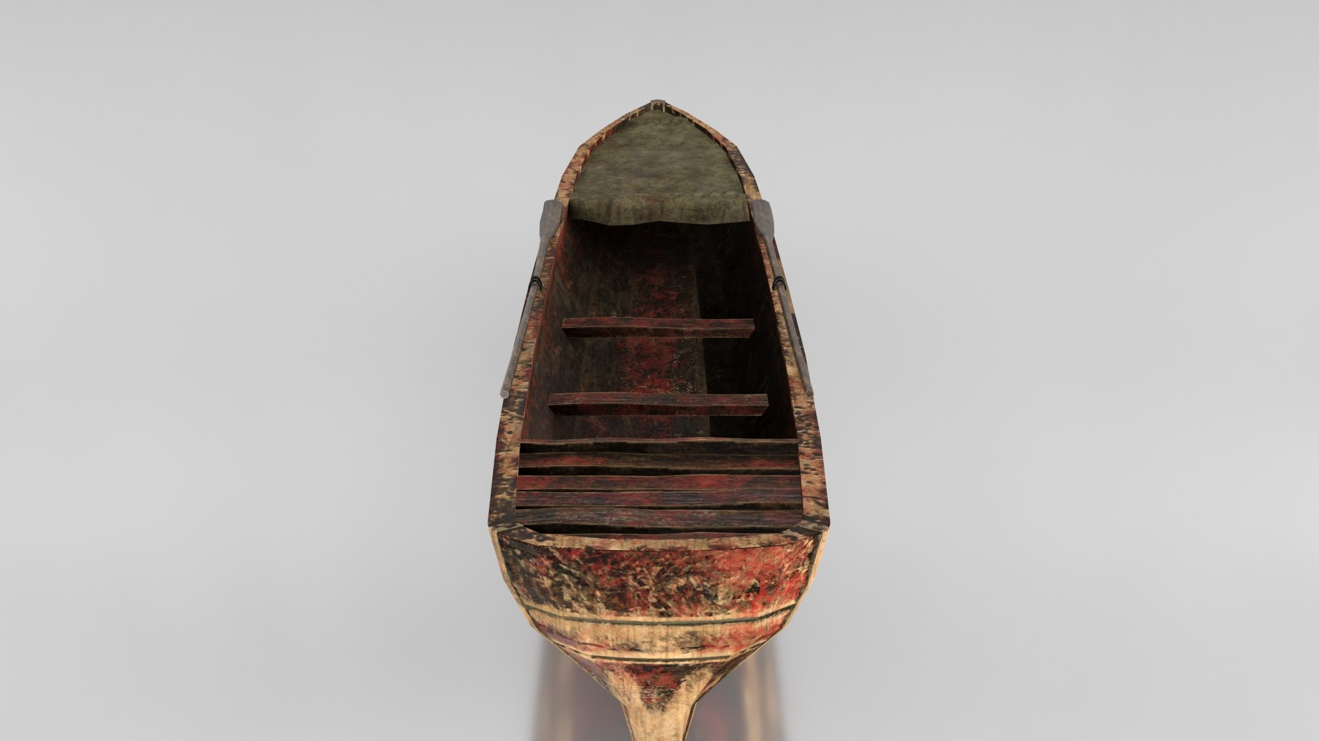 Old Medieval Rowboat 3D - TurboSquid 1794980