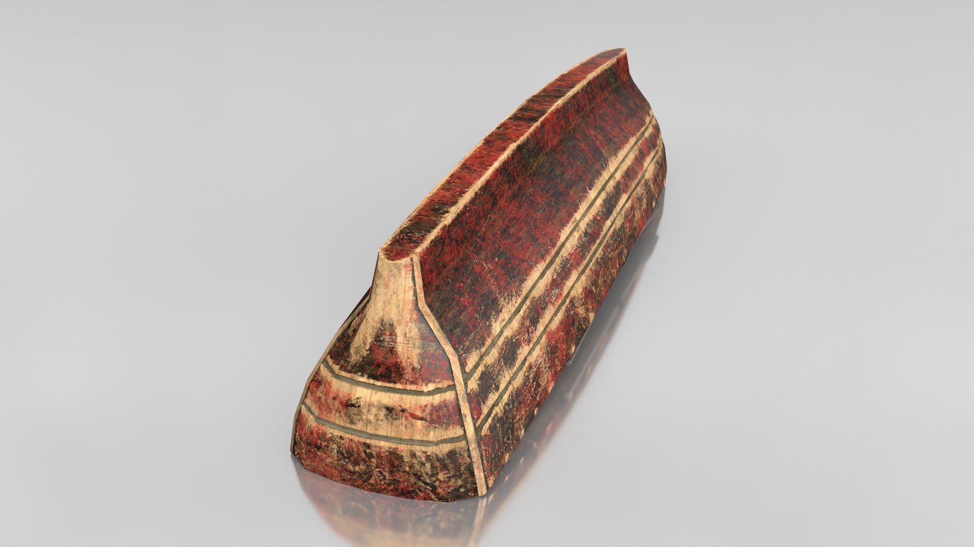 Old Medieval Rowboat 3D - TurboSquid 1794980