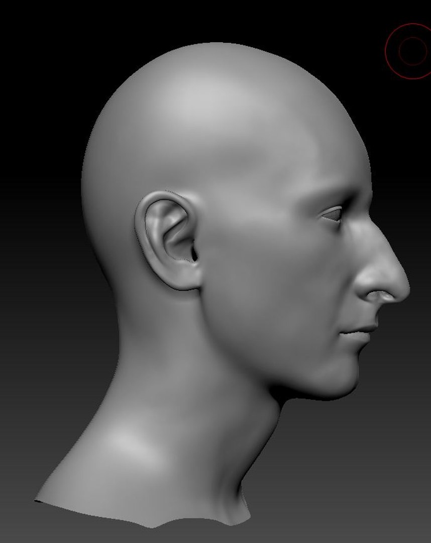 Head Men 3d Obj