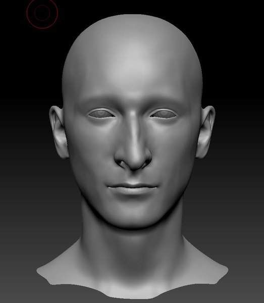head men 3d obj