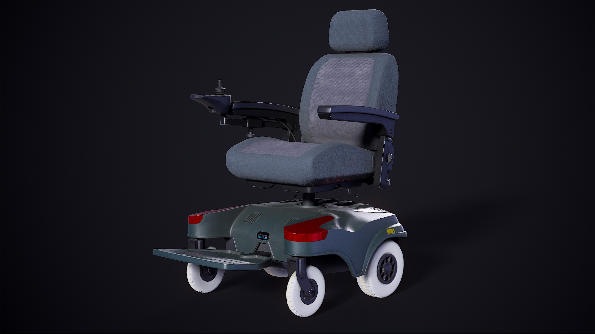 Modern Electronic Smart Wheelchair PBR 3D Model - TurboSquid 1852115