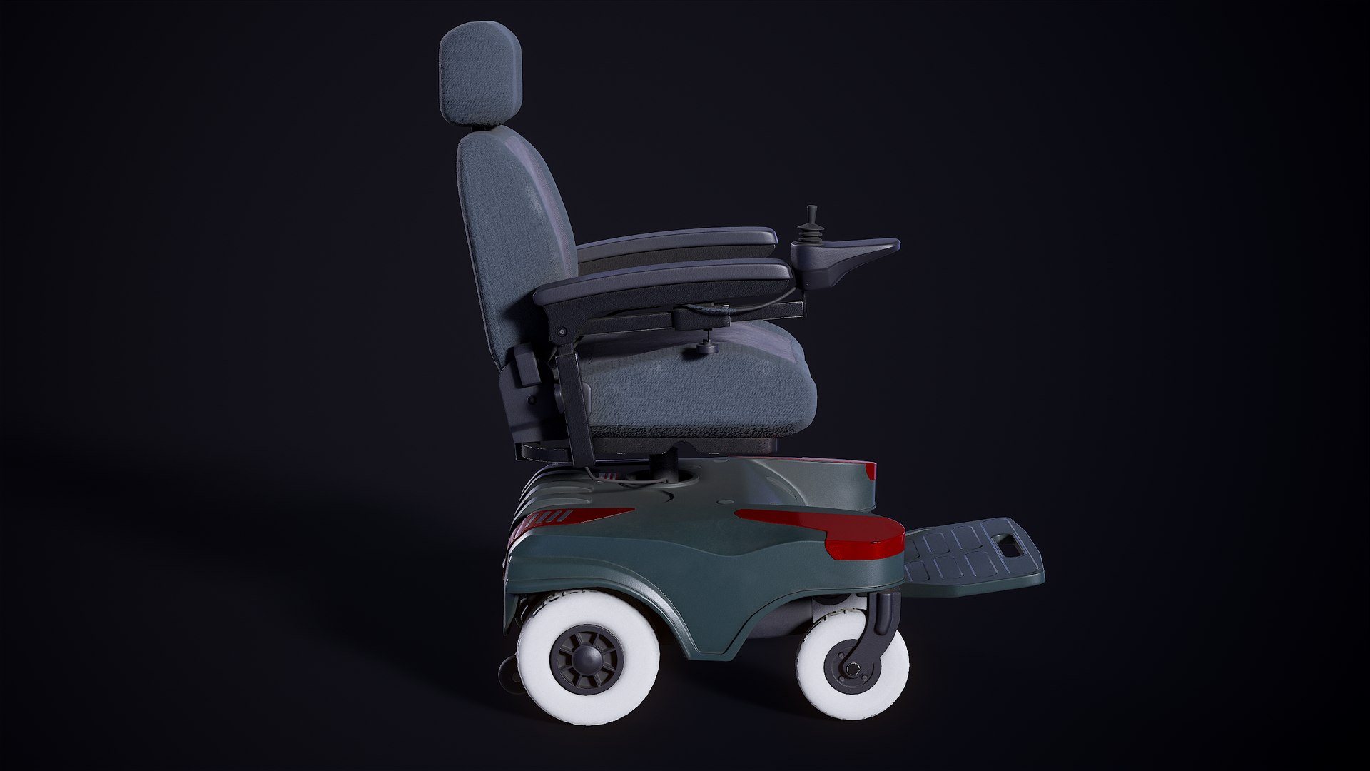 Modern Electronic Smart Wheelchair PBR 3D Model - TurboSquid 1852115