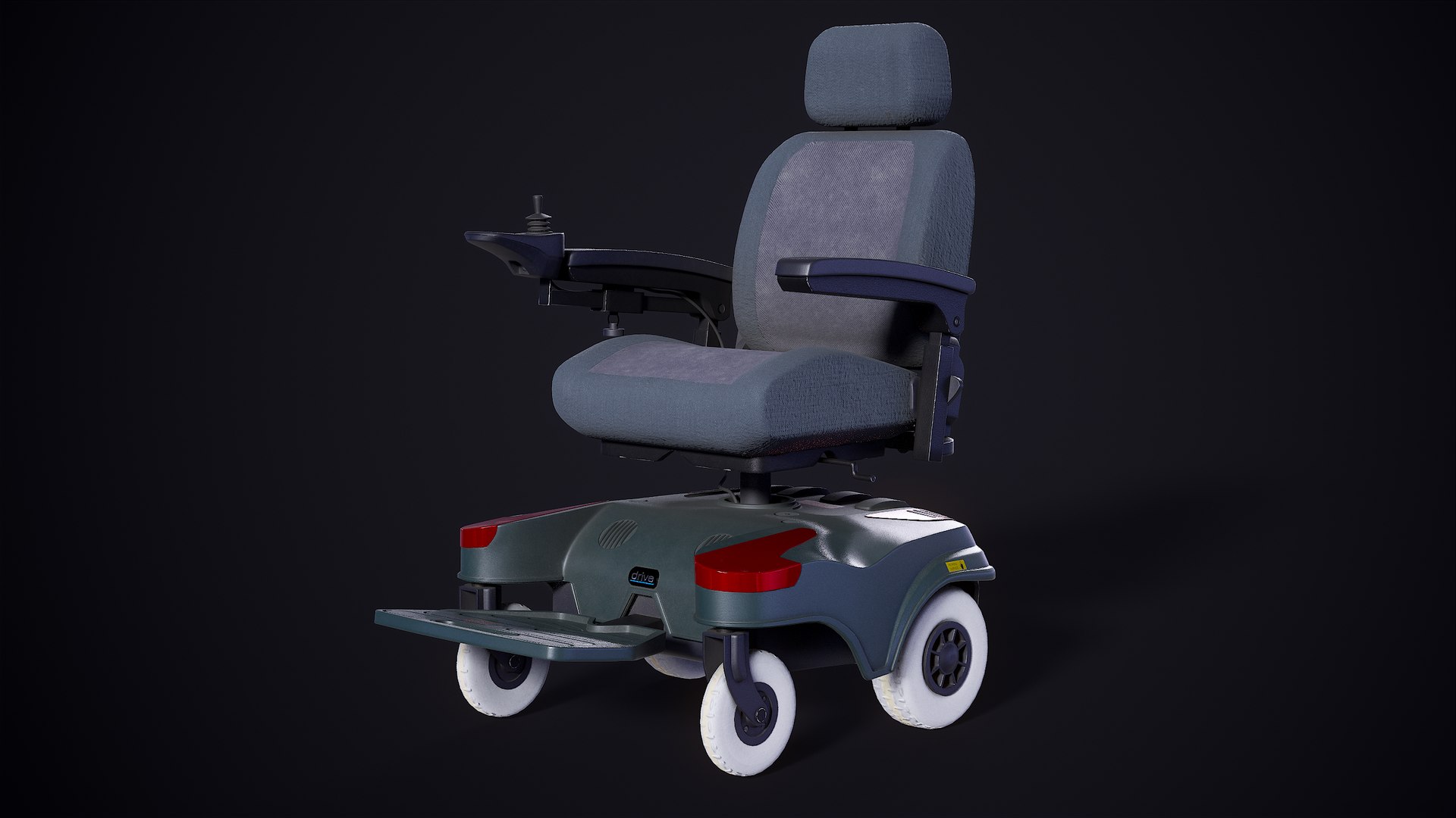 Modern Electronic Smart Wheelchair PBR 3D model - TurboSquid 1852115