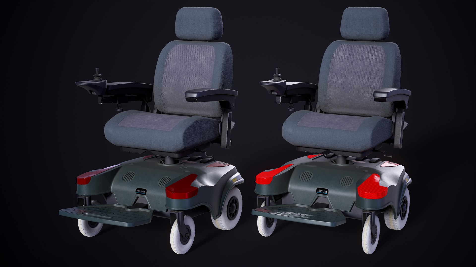 Modern Electronic Smart Wheelchair PBR 3D Model - TurboSquid 1852115