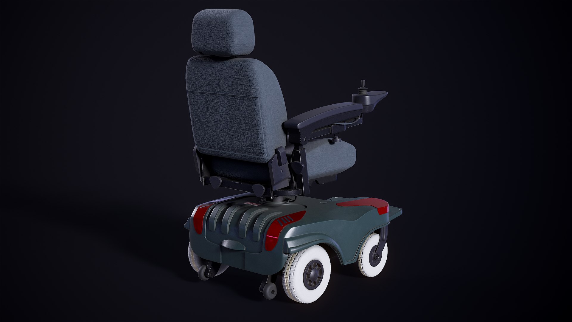 Modern Electronic Smart Wheelchair PBR 3D Model - TurboSquid 1852115