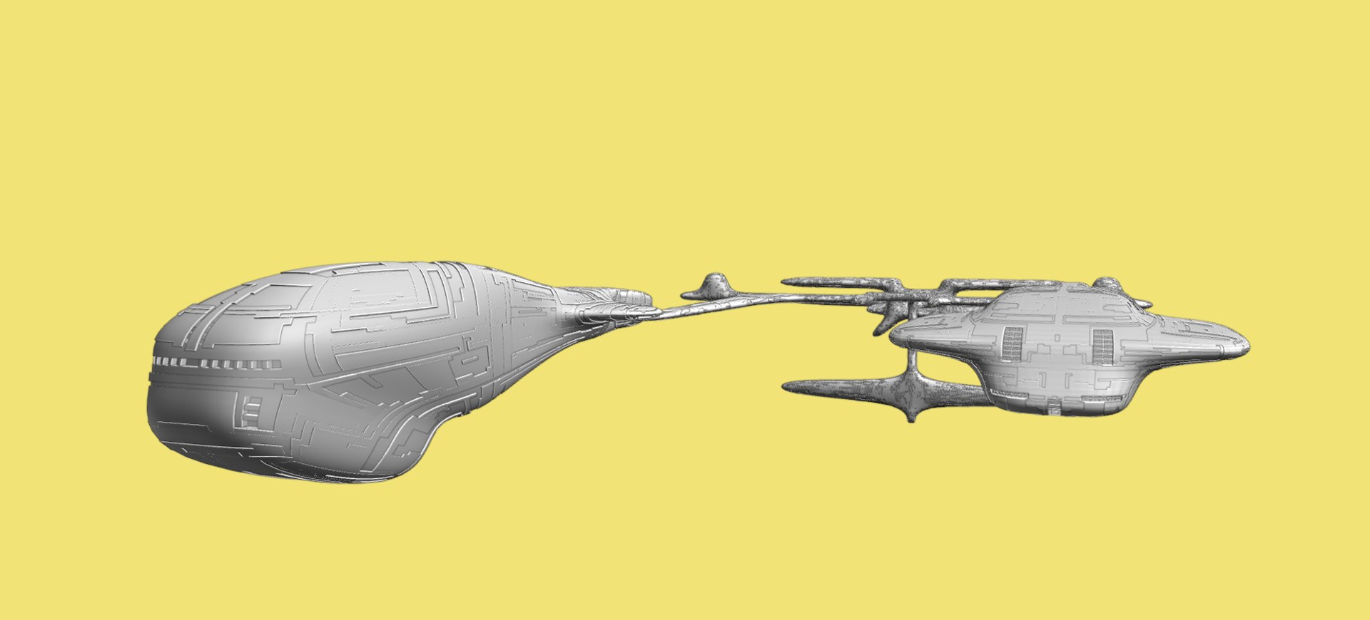 Spacebase Capitalships 3D - TurboSquid 2205944