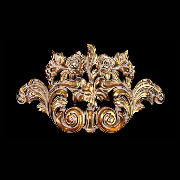 Classic carved 063 3D model - TurboSquid 1721844