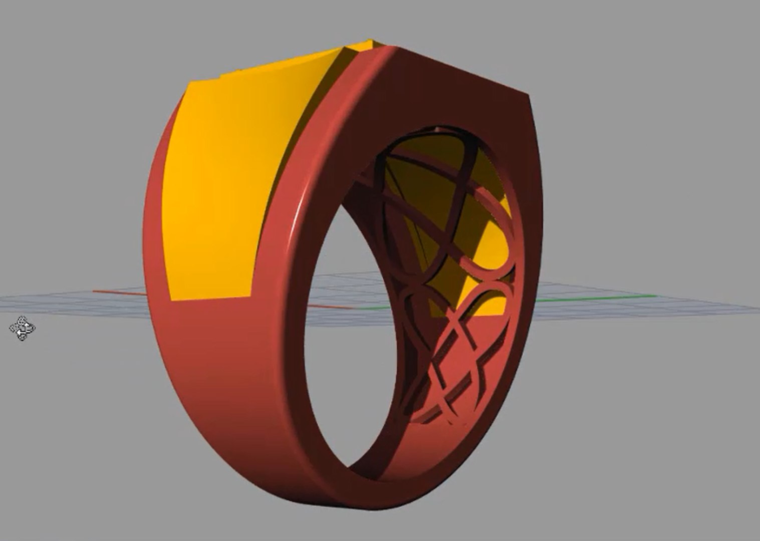 Printed Ring 3D Model - TurboSquid 1590012