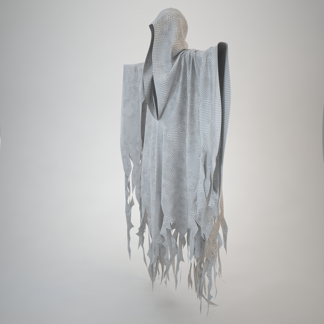 Ghost cloak 3D model - TurboSquid 1437568