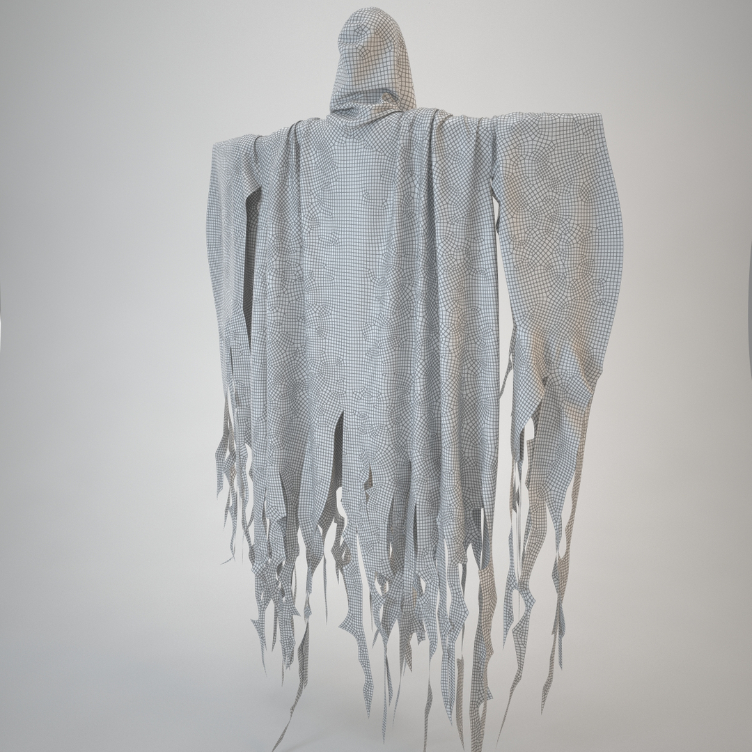 Ghost cloak 3D model - TurboSquid 1437568