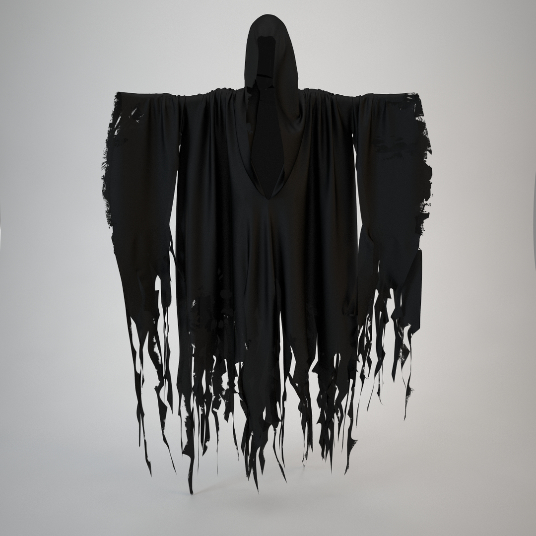 Ghost Cloak 3D Model - TurboSquid 1437568