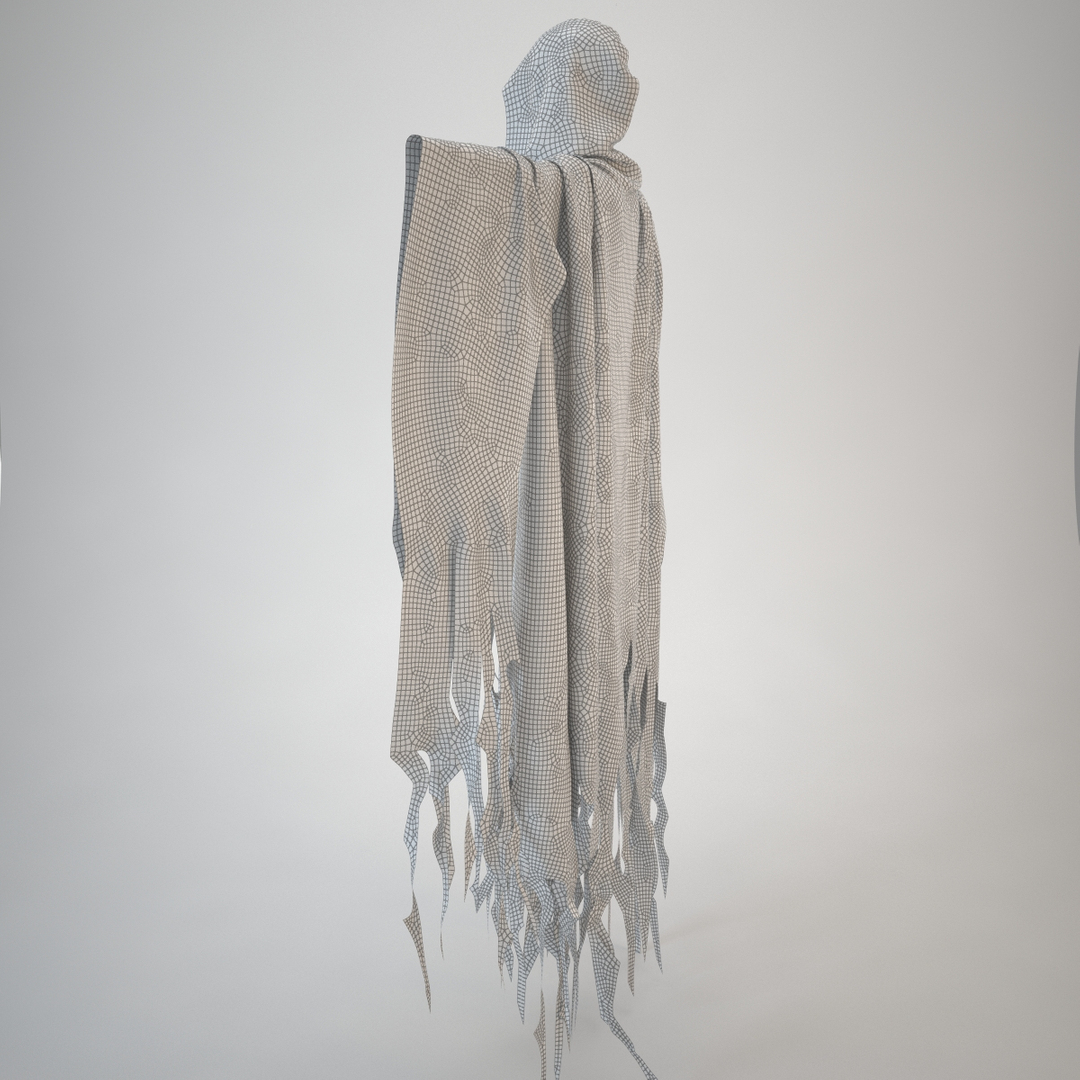 Ghost cloak 3D model - TurboSquid 1437568