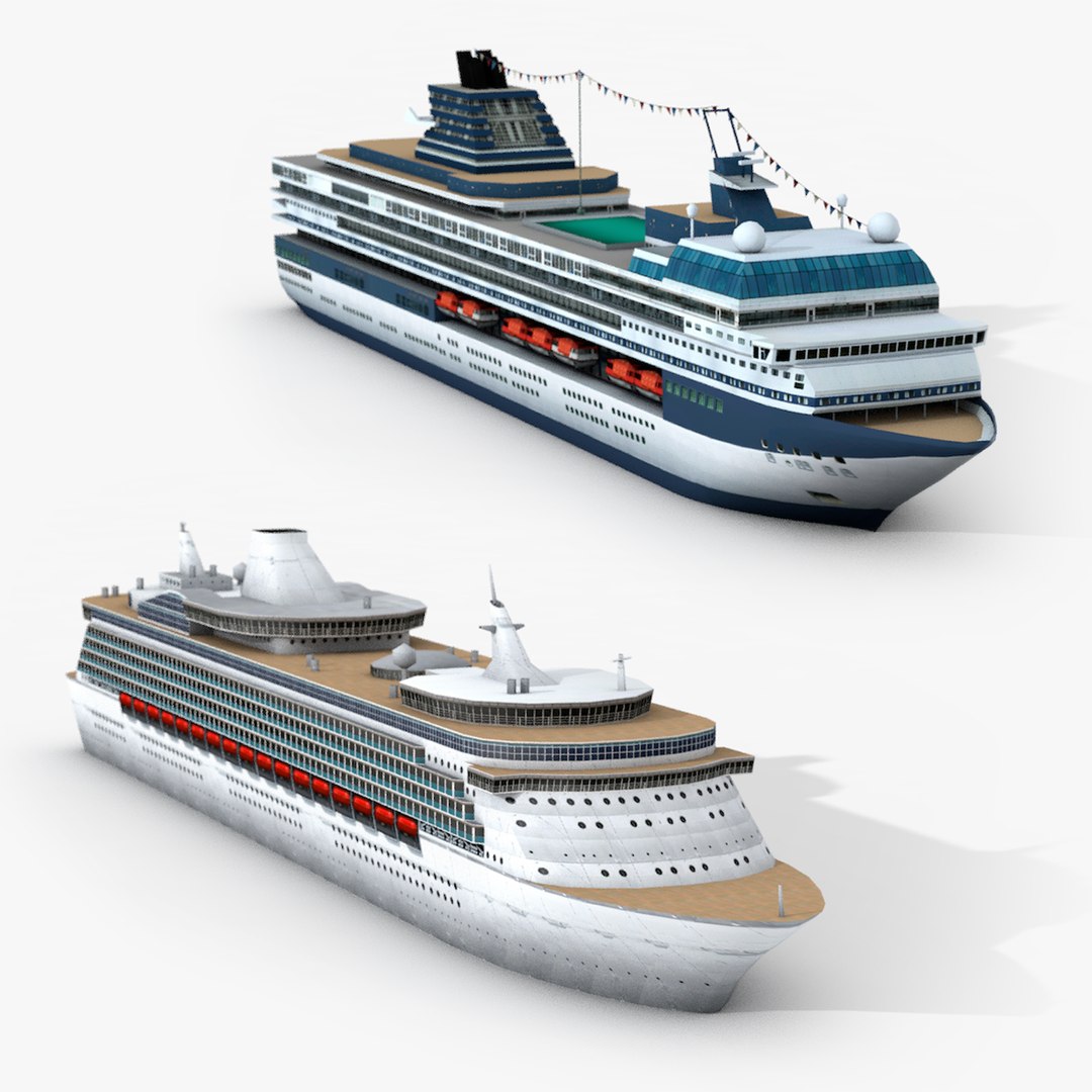 3D Cruise Ships - TurboSquid 1346136