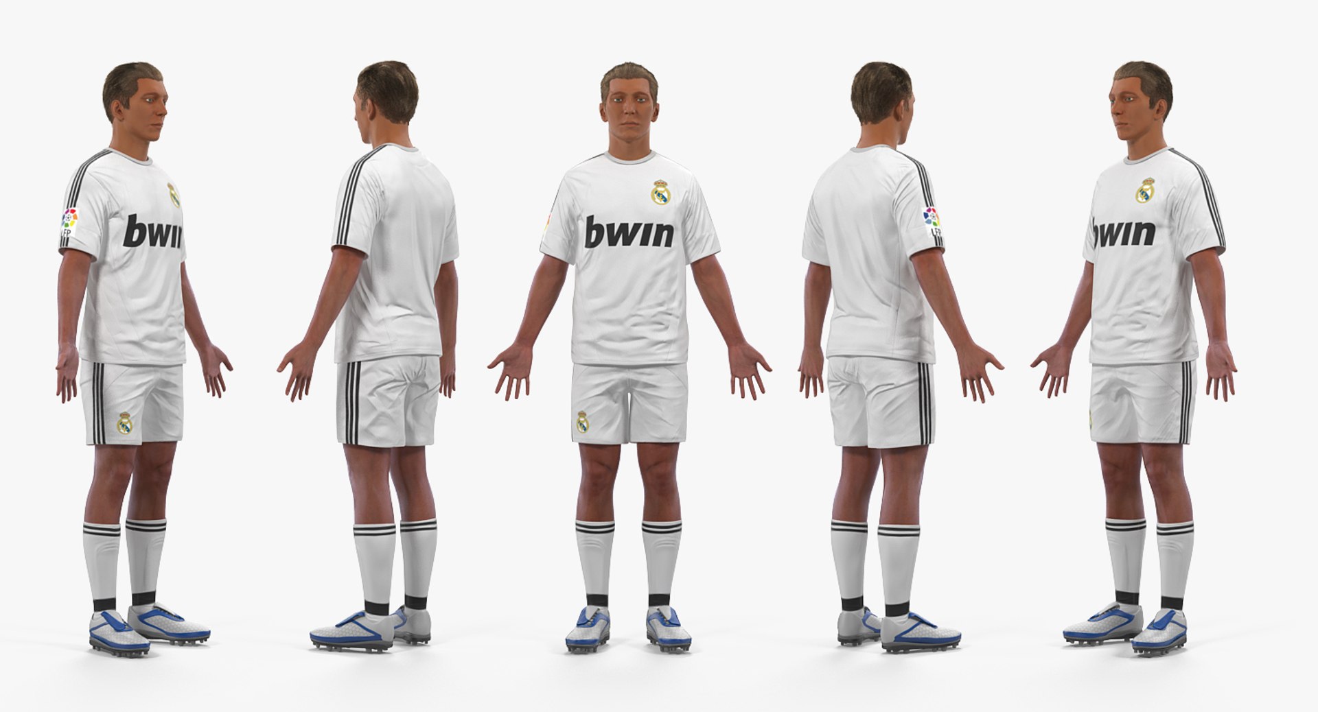 3D soccer football player real model - TurboSquid 1314161