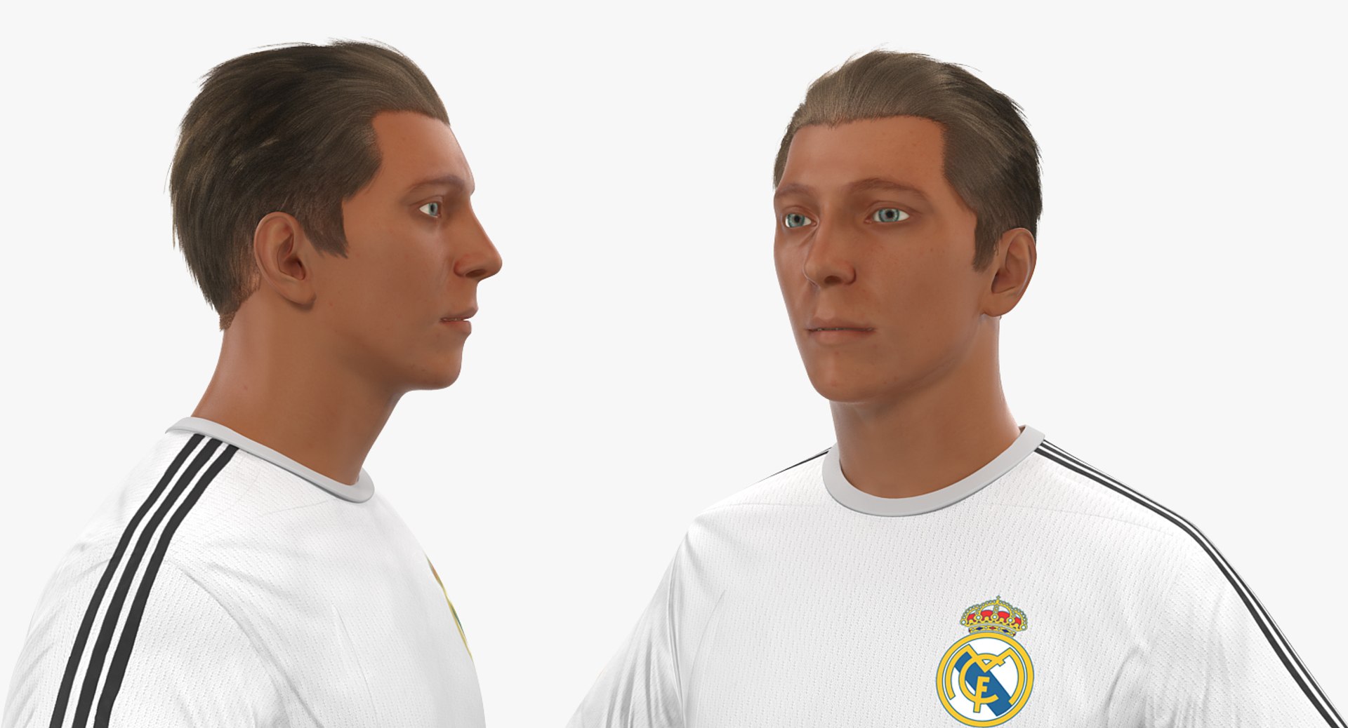 3D soccer football player real model - TurboSquid 1314161