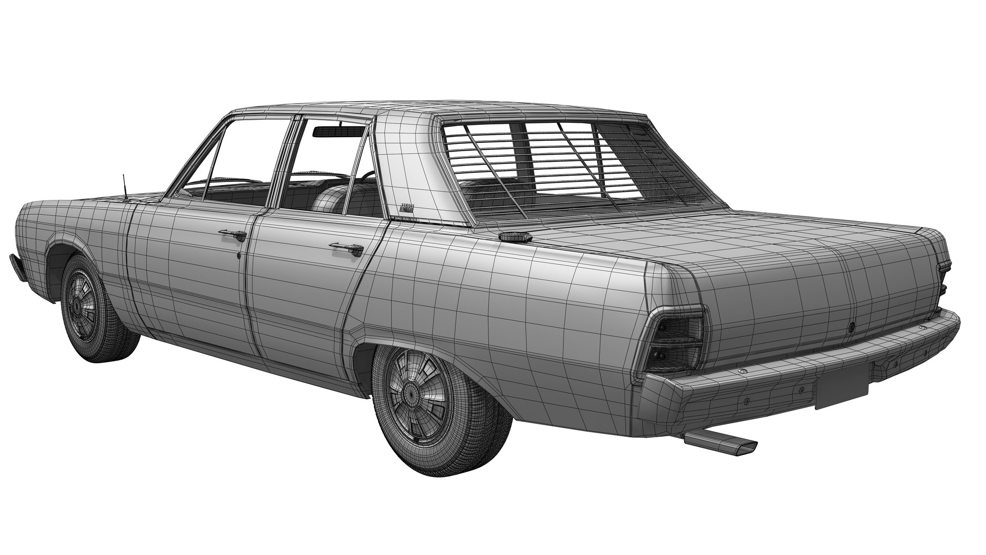 Chrysler Valiant Pacer VG 1970 - 1971 3D Model - TurboSquid 2204722