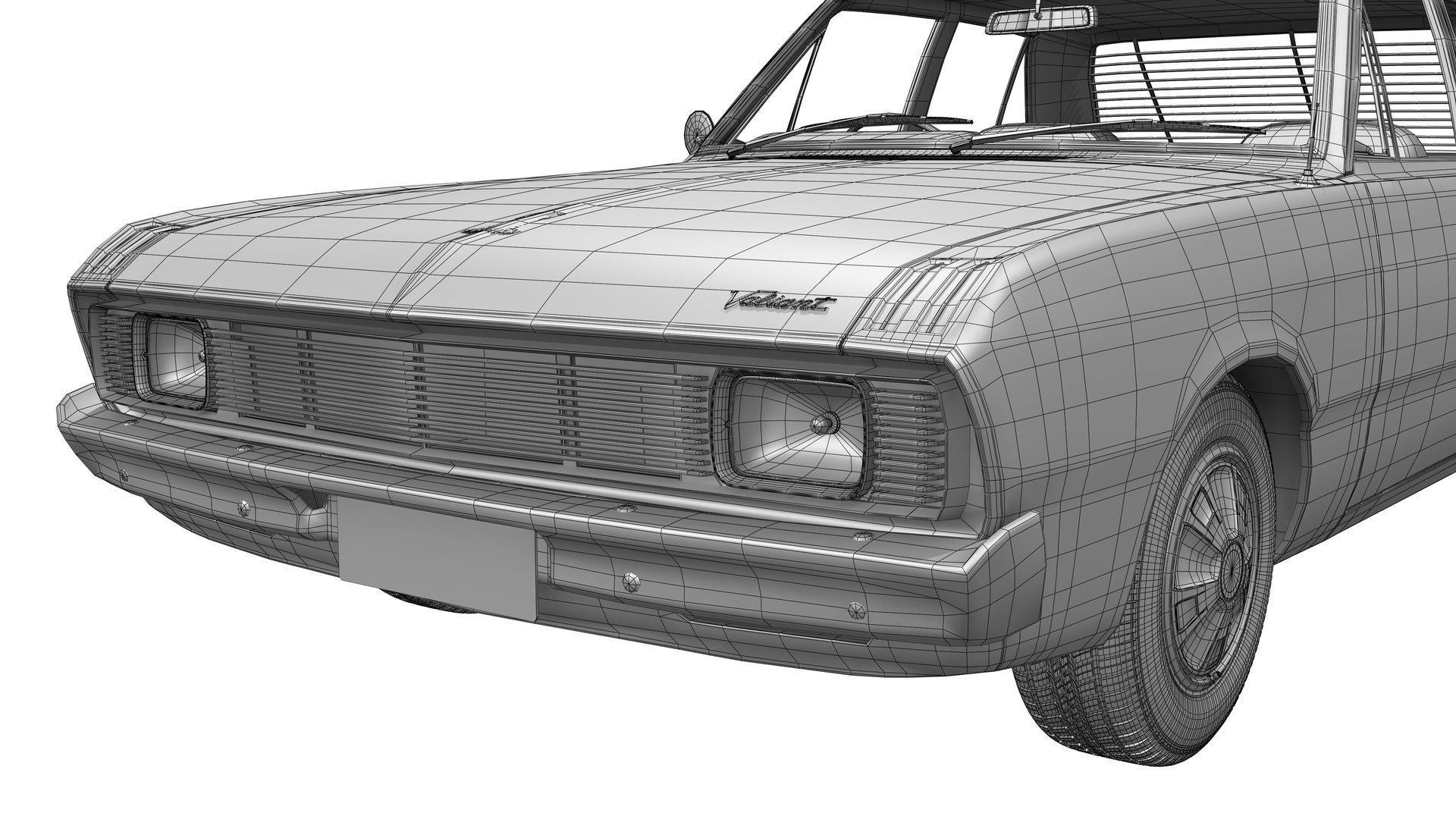 Chrysler Valiant Pacer VG 1970 - 1971 3D Model - TurboSquid 2204722