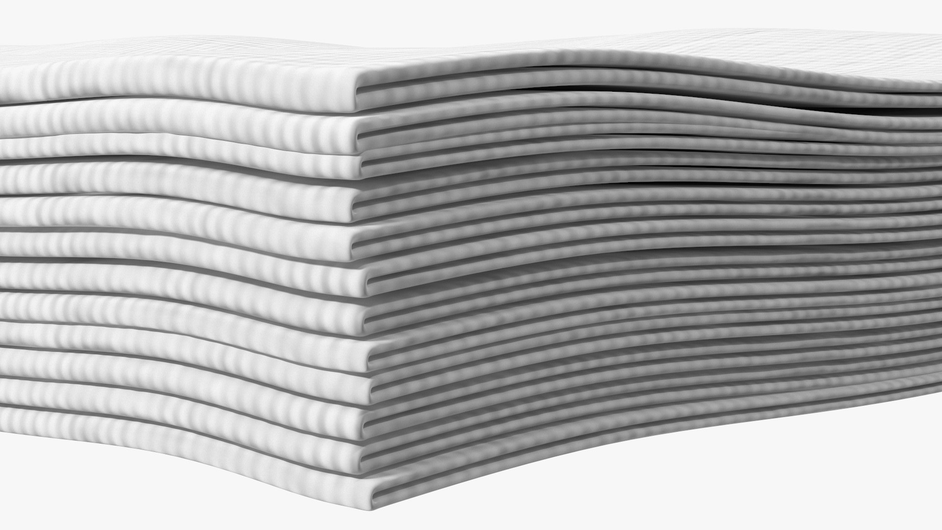 Stack of White Napkins 3D - TurboSquid 1812164