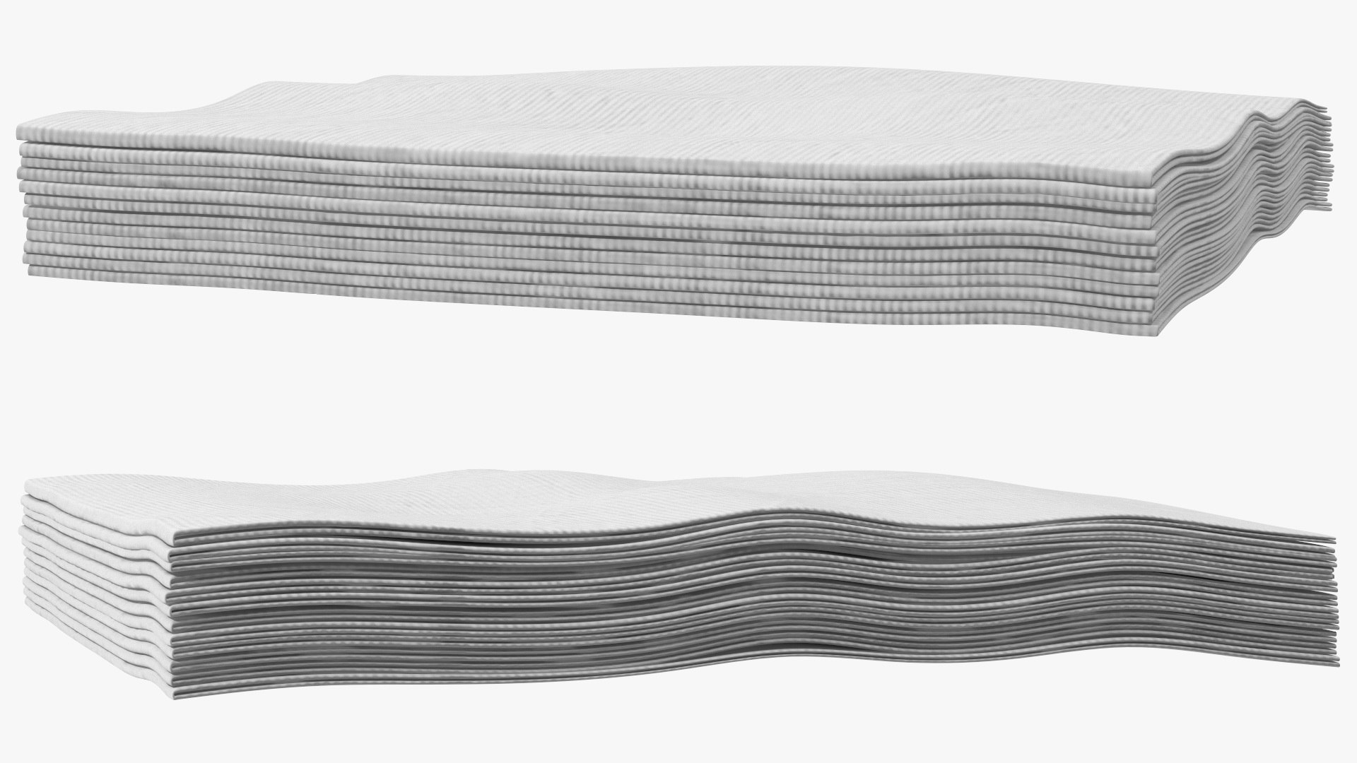 Stack of White Napkins 3D - TurboSquid 1812164