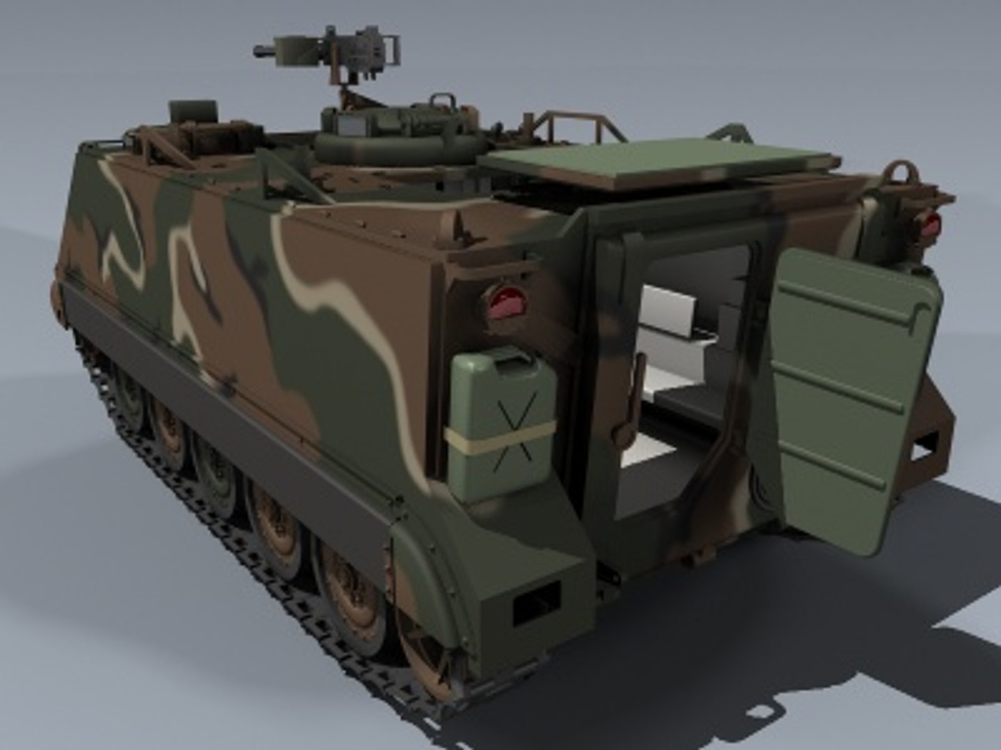 3ds Max M113a1 Apc Winter Merdc