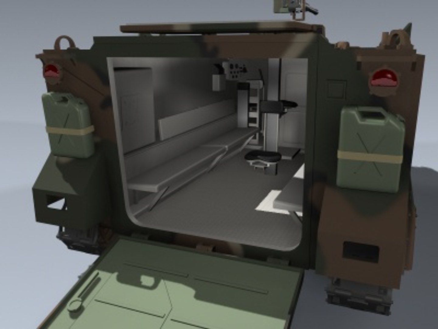 3ds Max M113a1 Apc Winter Merdc