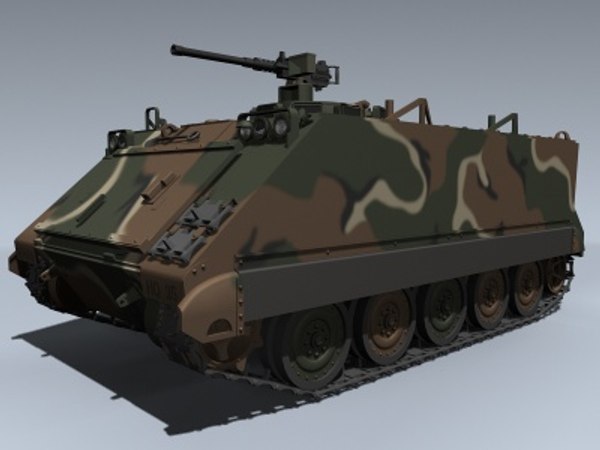 M113A1 APC（冬季MERDC）3D模型 - TurboSquid 406510