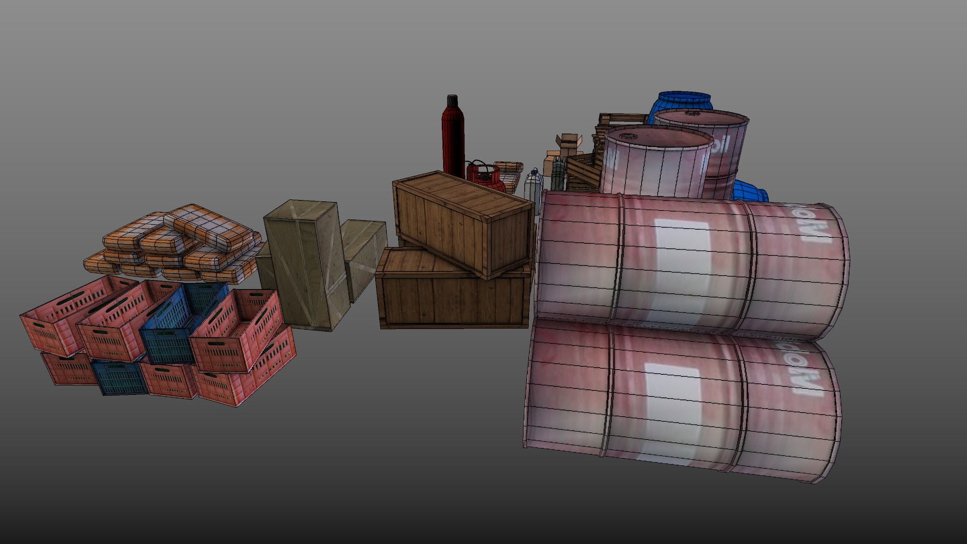 Construction Things 3ds
