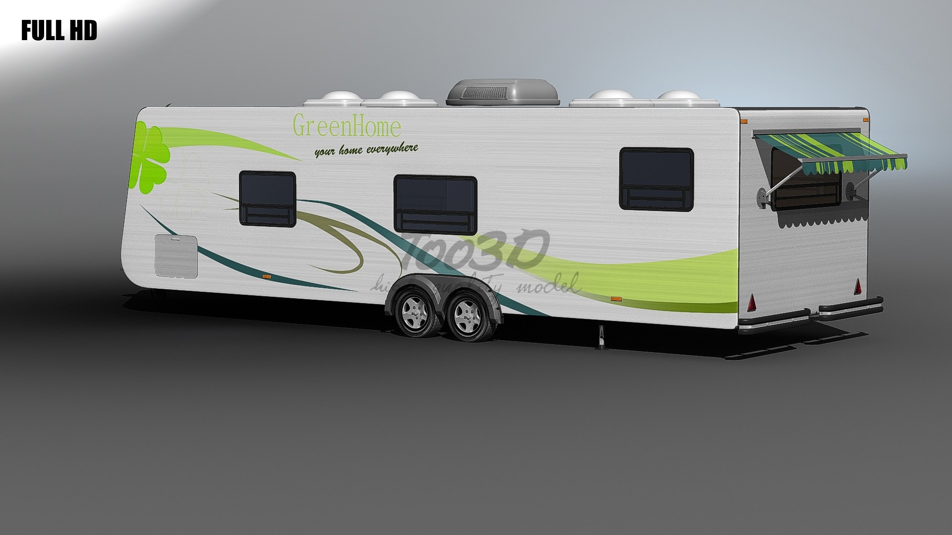 C4d Rv Trailer