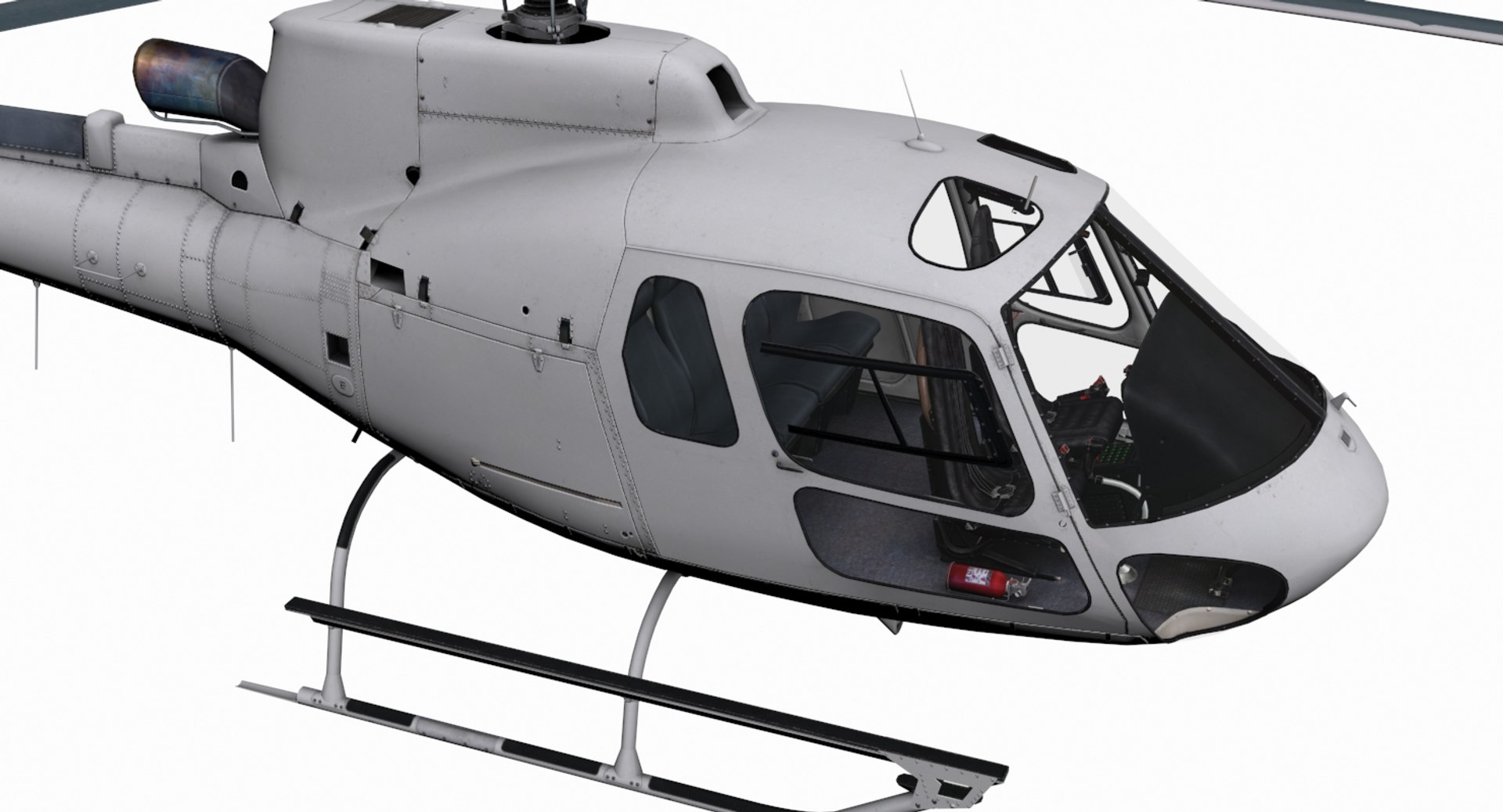 as350 b3 ecureuil 3d max