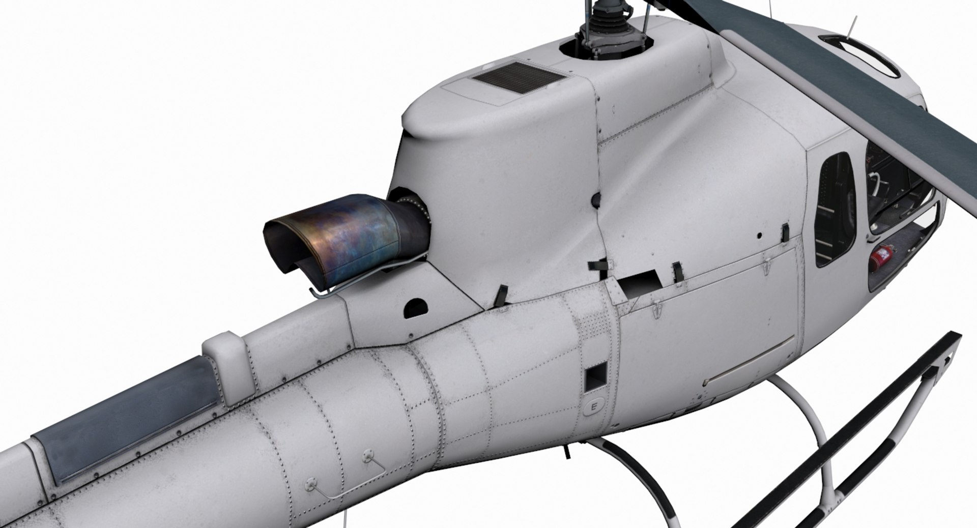 as350 b3 ecureuil 3d max