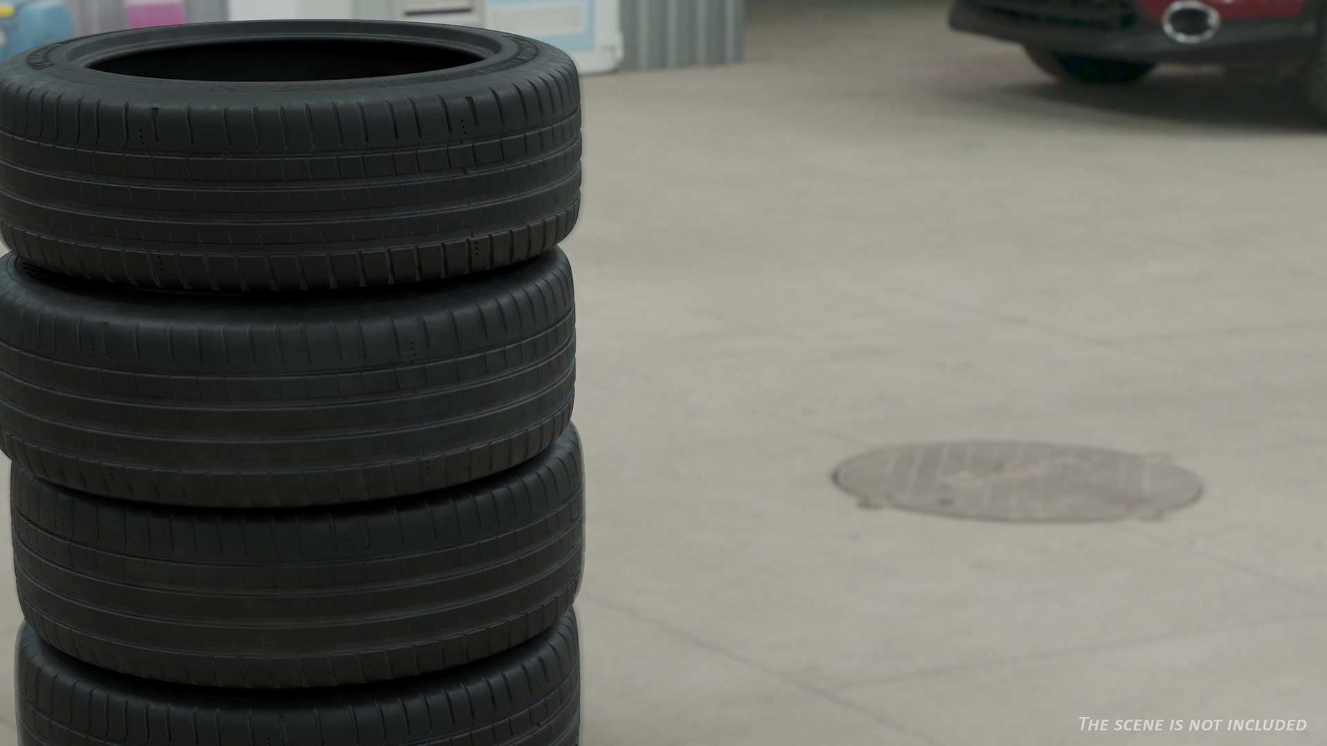 Car Tyres Collection 3D model - TurboSquid 1964031