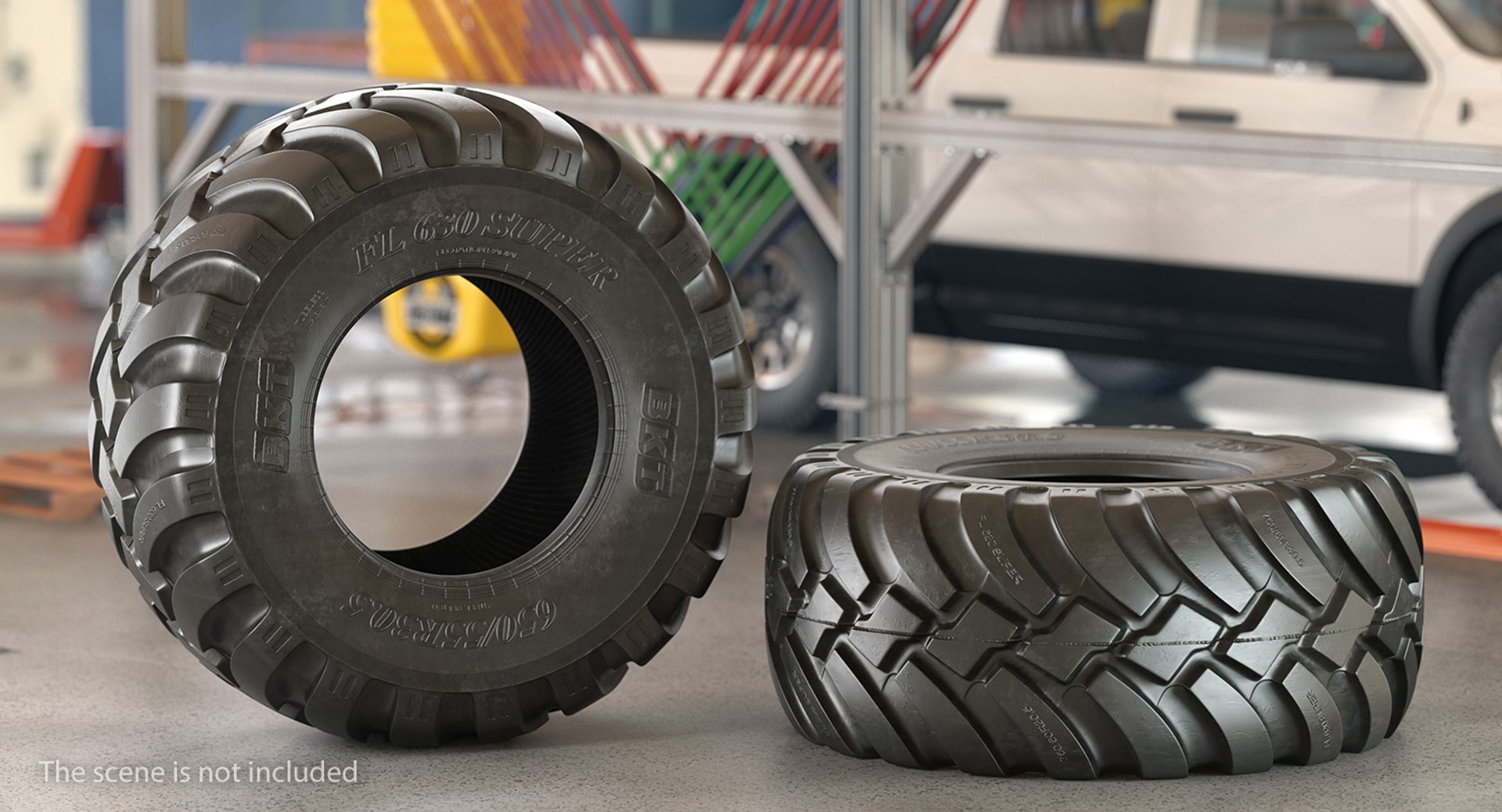 Car Tyres Collection 3D model - TurboSquid 1964031