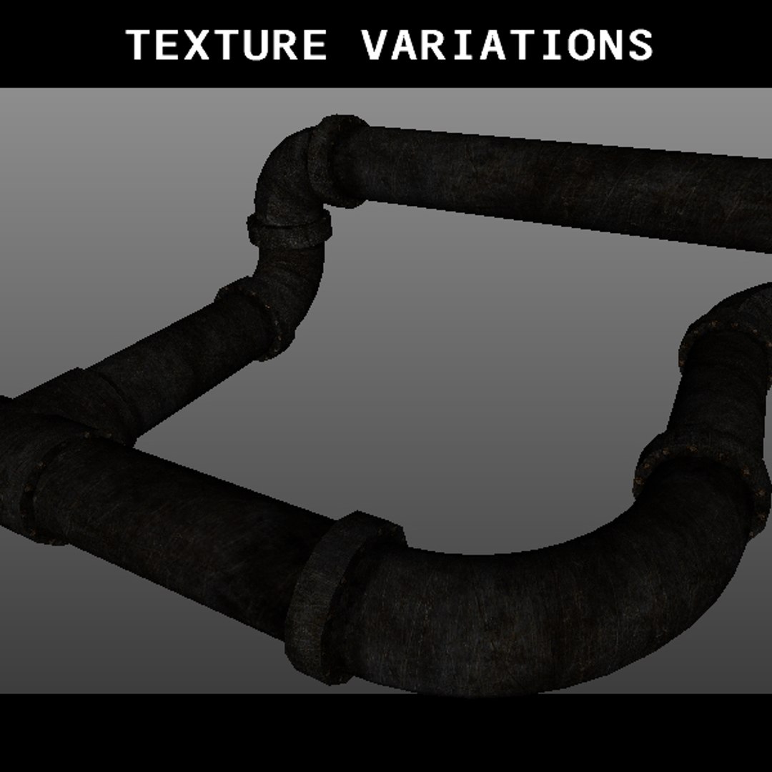 3d 3ds Set Pipes