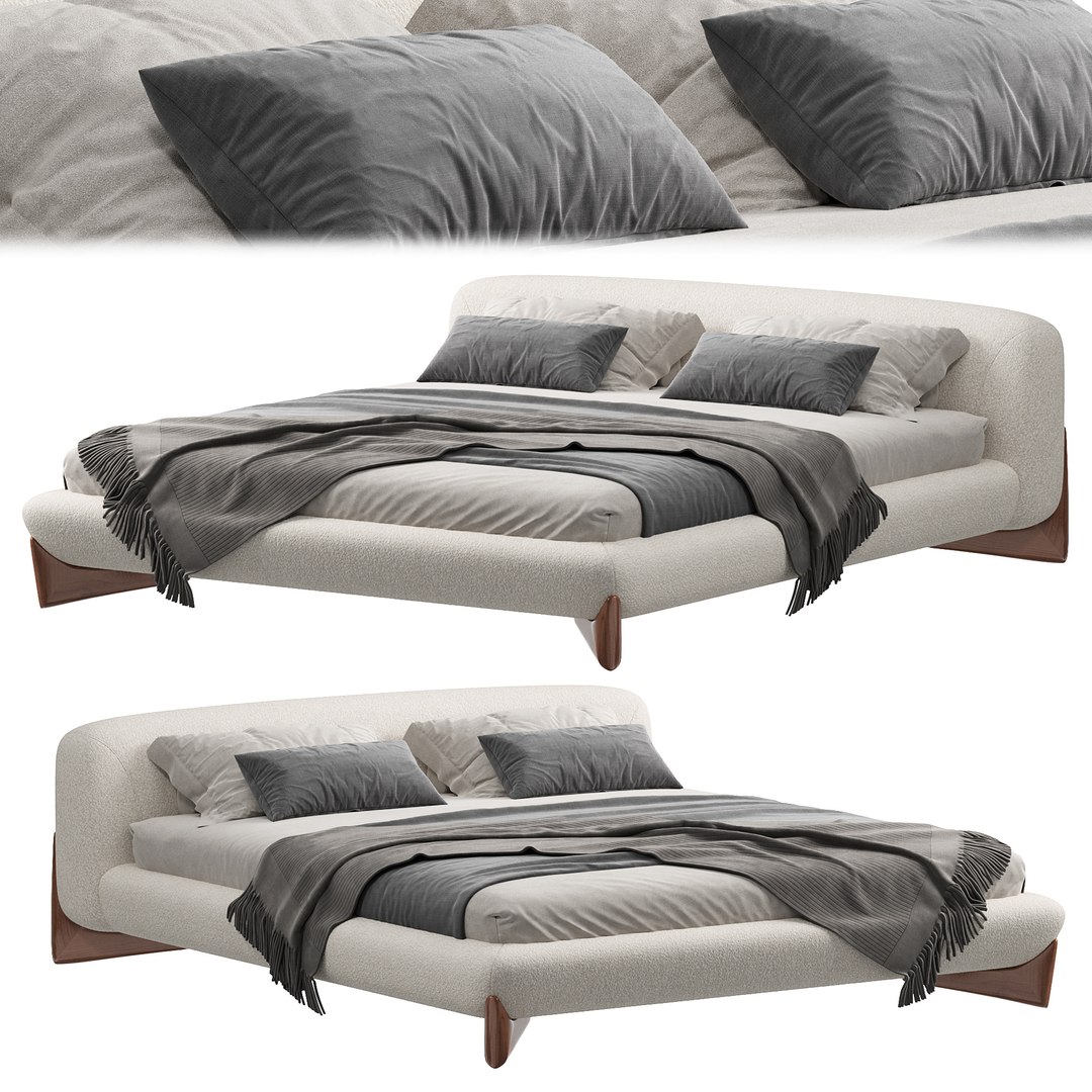 3D Model Porada Softbay BED - TurboSquid 2214704
