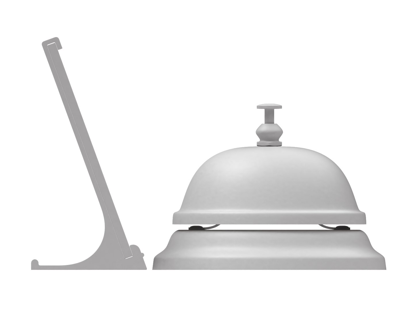 Reception Bell Sign Model - TurboSquid 1325991