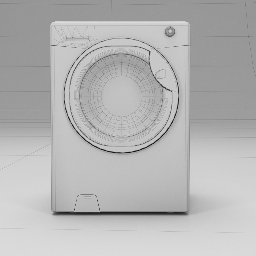Washing Machine 3D Model - TurboSquid 1613241