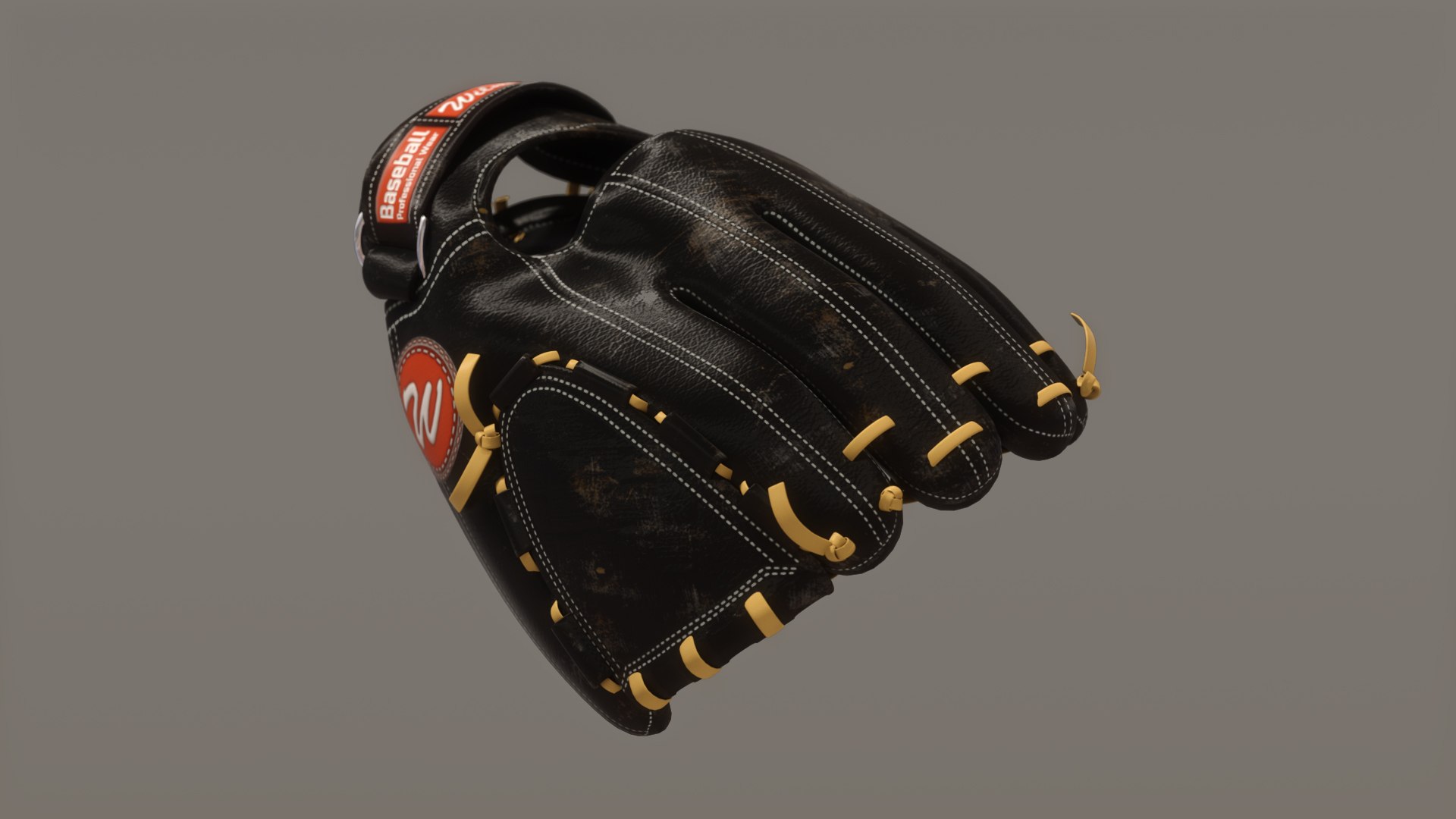 White Baseball Receiver Animated HQ model - TurboSquid 1922654