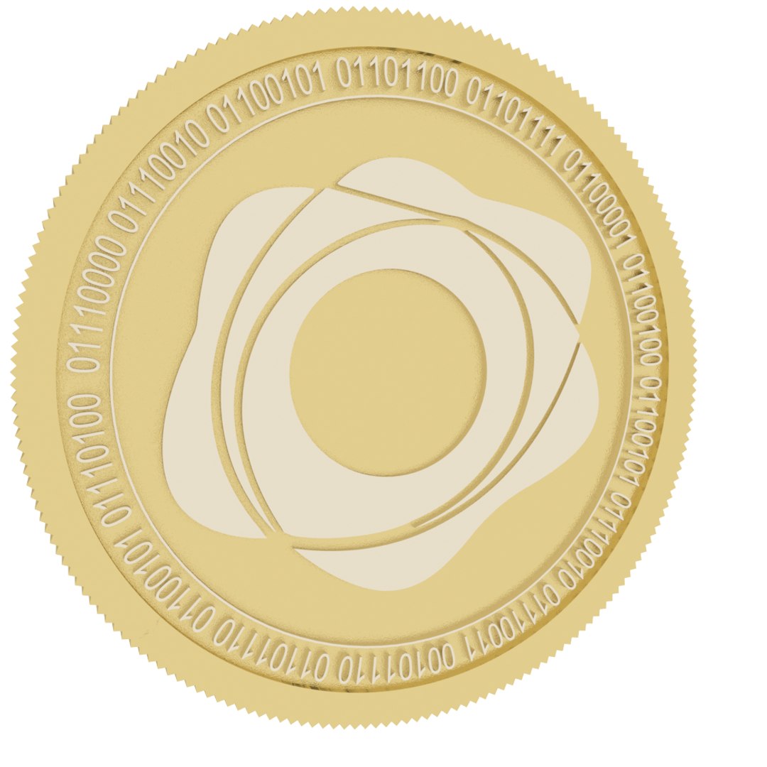 Pax Gold Coin Model - TurboSquid 1554461
