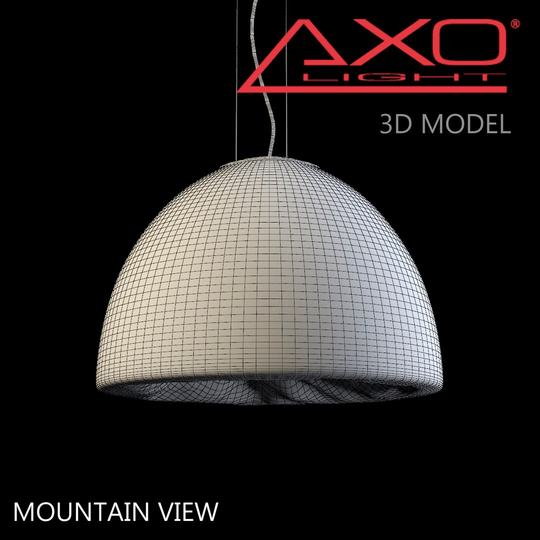 Axo Light Mountain View 3d Model