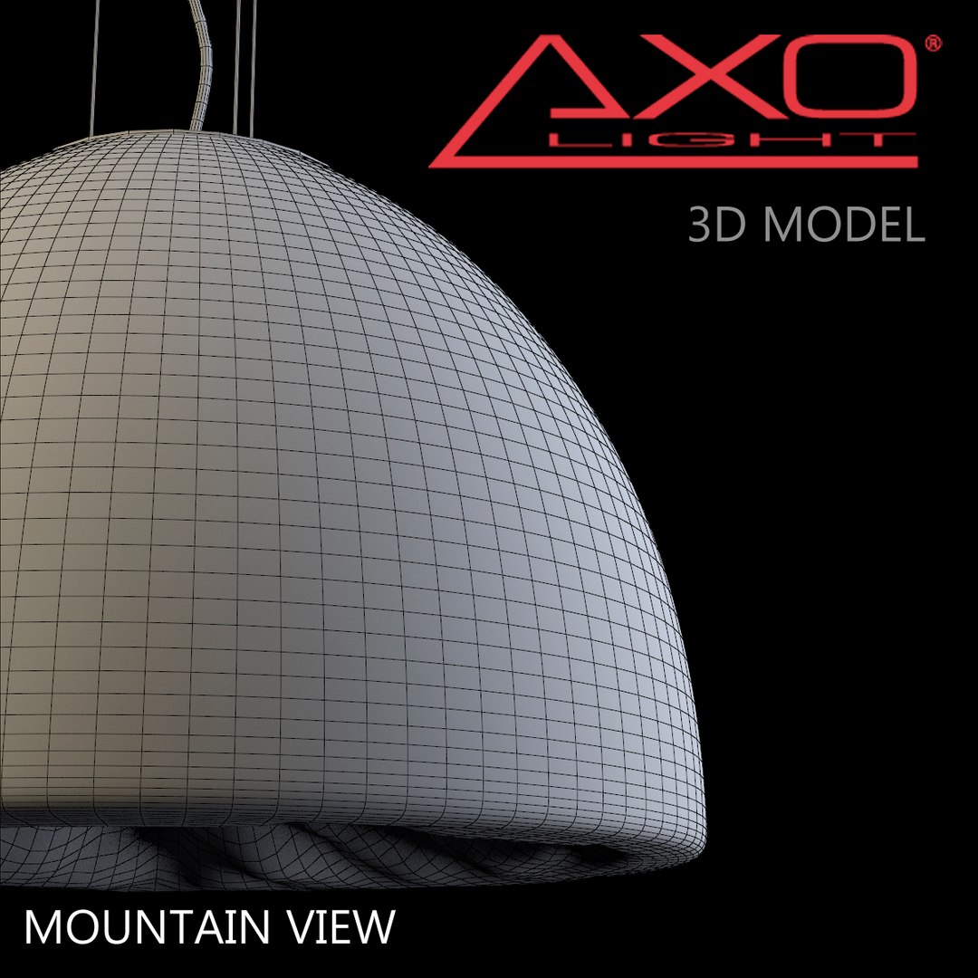 Axo Light Mountain View 3d Model